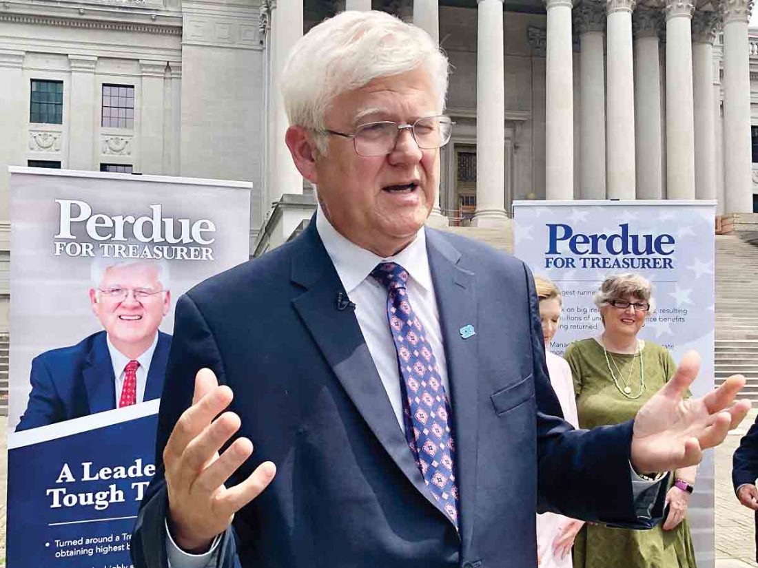 Perdue seeks seventh term as state treasurer | News, Sports, Jobs ...